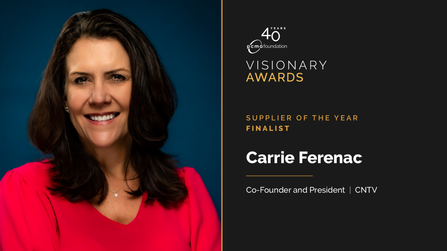 Visionary Awards 2025 Honorees & Finalists - PCMA Foundation